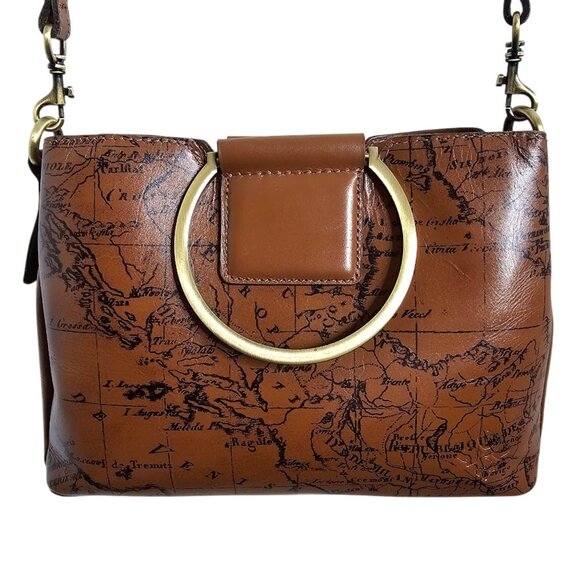 Patricia Nash | Bags | Patricia Nash Empoli Satchel Bag Signature Map ...